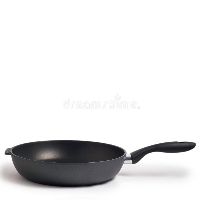 Black kitchen pan isolated stock image. Image of dirty - 21718181