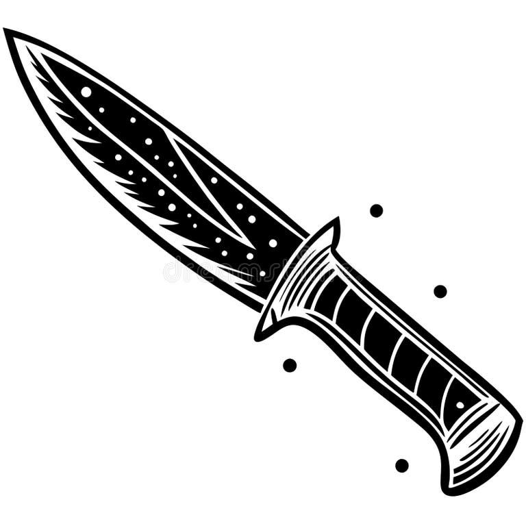 Menacing Knife Stock Illustrations – 82 Menacing Knife Stock ...