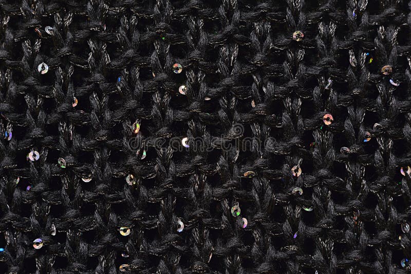 Black knitted wool stock photo. Image of black, texture - 102231384