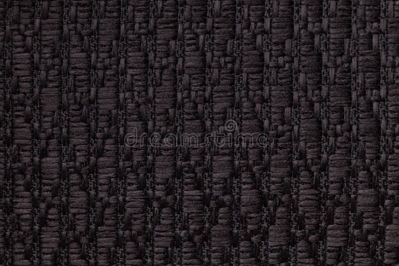 Black Knitted Woolen Background with a Pattern of Soft, Fleecy Cloth ...