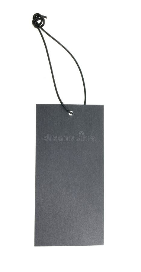 Black label stock image. Image of isolated, color, string - 21236931