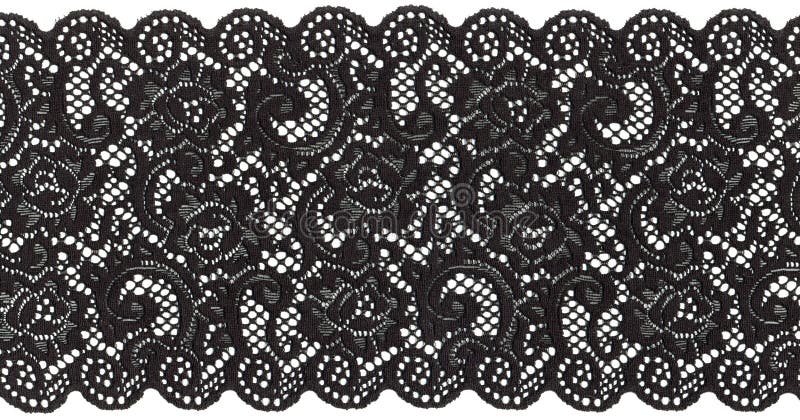 Black Lace Stock Image - Image: 2362801