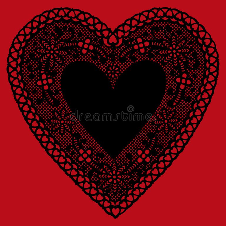Lace Heart Stock Illustrations – 17,711 Lace Heart Stock Illustrations ...