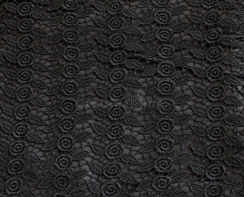 Black lace pattern fabric stock photo. Image of black - 29252780