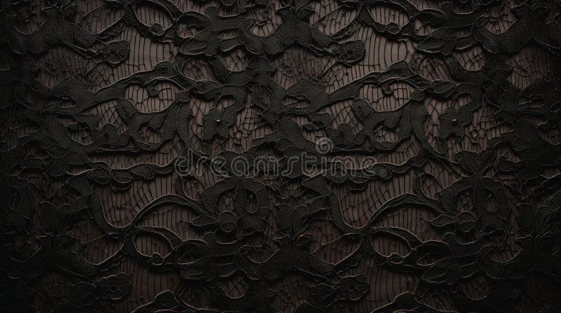 Black lace texture. stock illustration. Illustration of cloth - 299971768