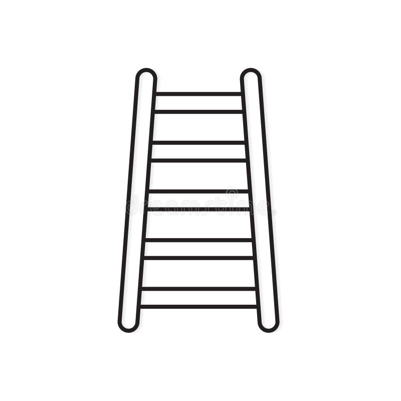 Black Ladder Outline Stock Illustrations – 1,084 Black Ladder Outline ...