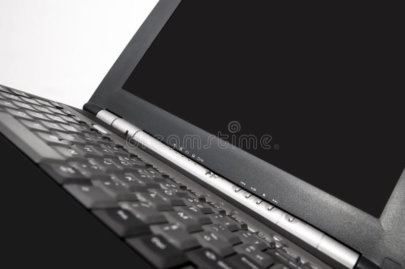 Black Laptop Computer Picture. Image: 115844286
