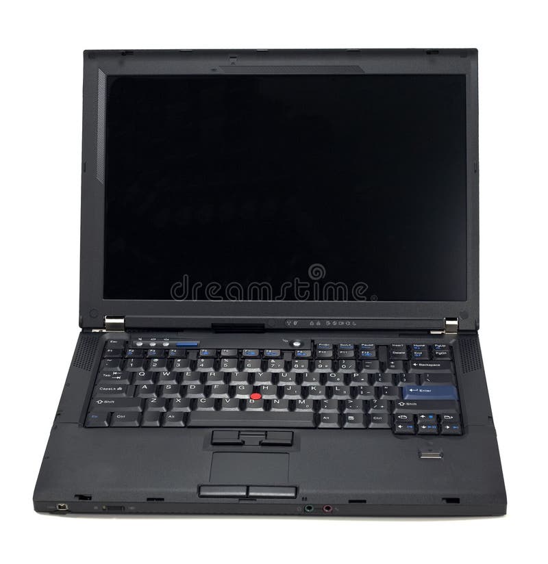 Black Laptop Computer stock image. Image of black, laptop - 5588793