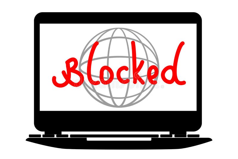 Blocked Message Text Stock Illustrations – 287 Blocked Message Text ...