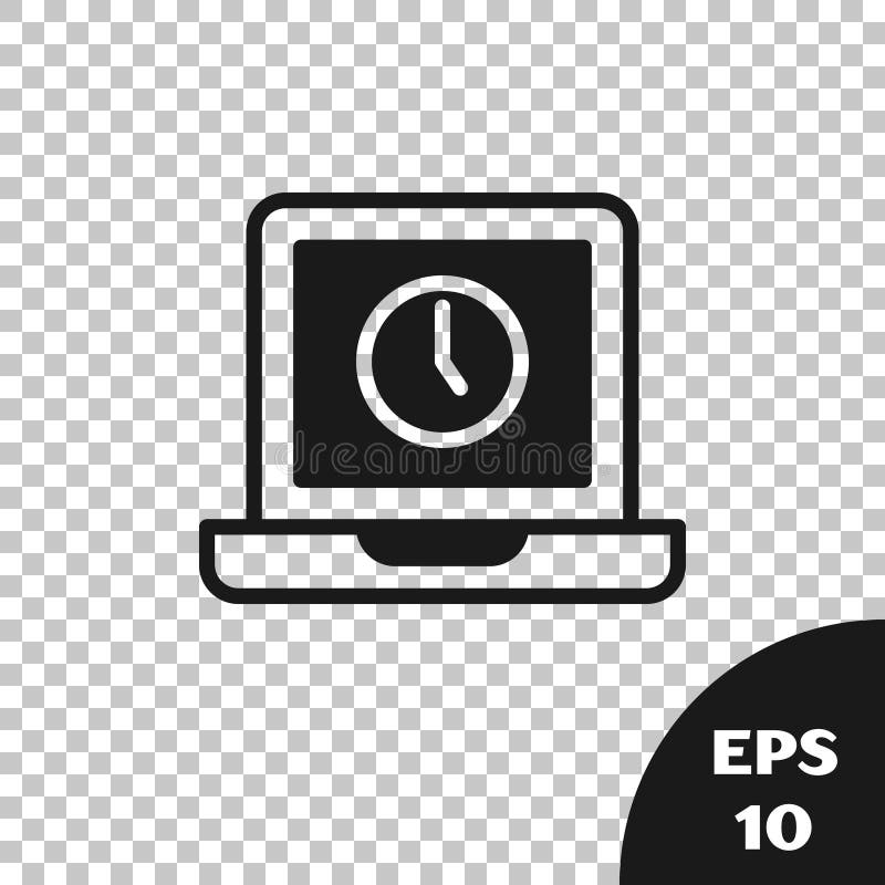 Pc Laptop Computer Icon Transparent Background Stock Illustrations ...