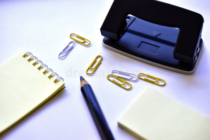 Single Hole Paper Page Clip Brass Stock Photos - Free & Royalty-Free ...