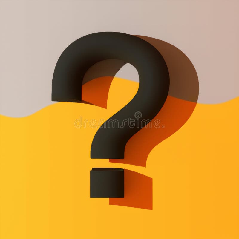 Large question mark stock illustration. Illustration of mark - 270440458