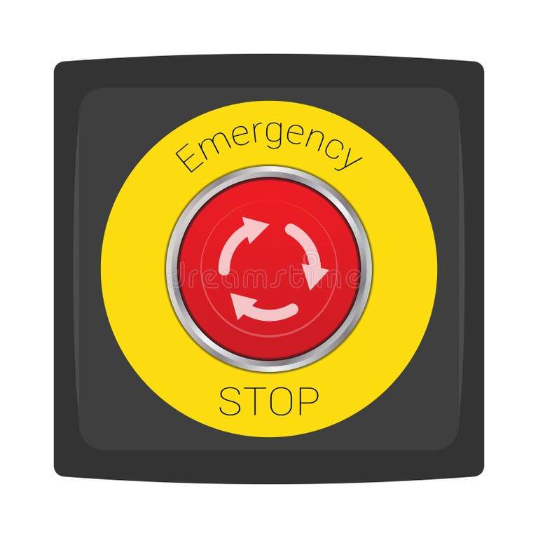 Emergency Stop Vector Stock Illustrations – 10,407 Emergency Stop ...