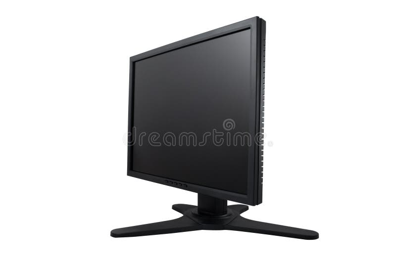 Black LCD Designer Monitor Picture. Image: 4880979