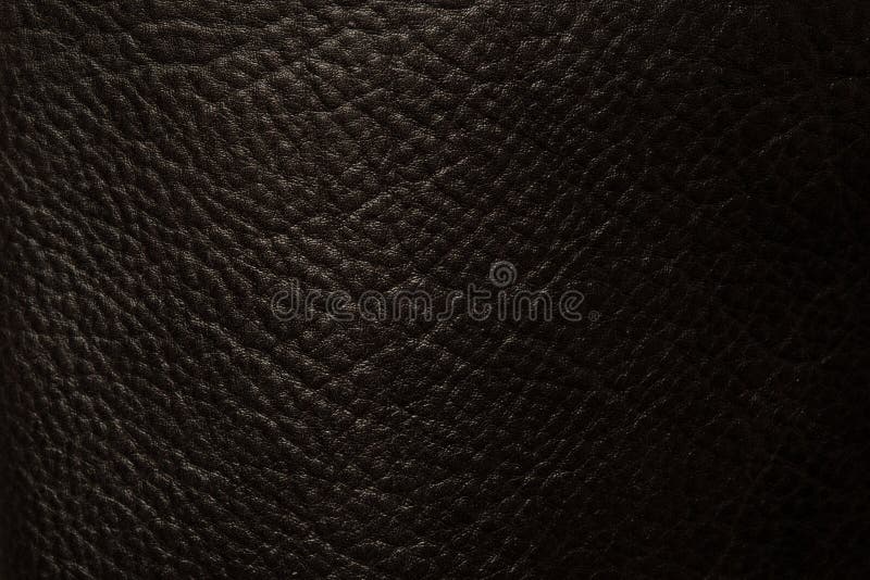 Black Leather Backdrop in Close Up Stock Image - Image of softness ...