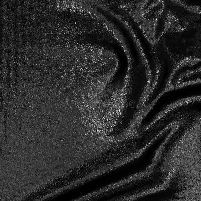 Black Leather Cloth stock image. Image of fabric, cloth - 312877359