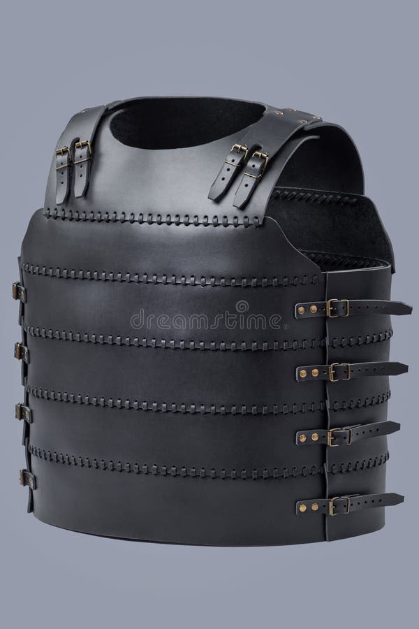 Medieval Torso Armor with Adjustable Straps and Buckles Stock Photo ...