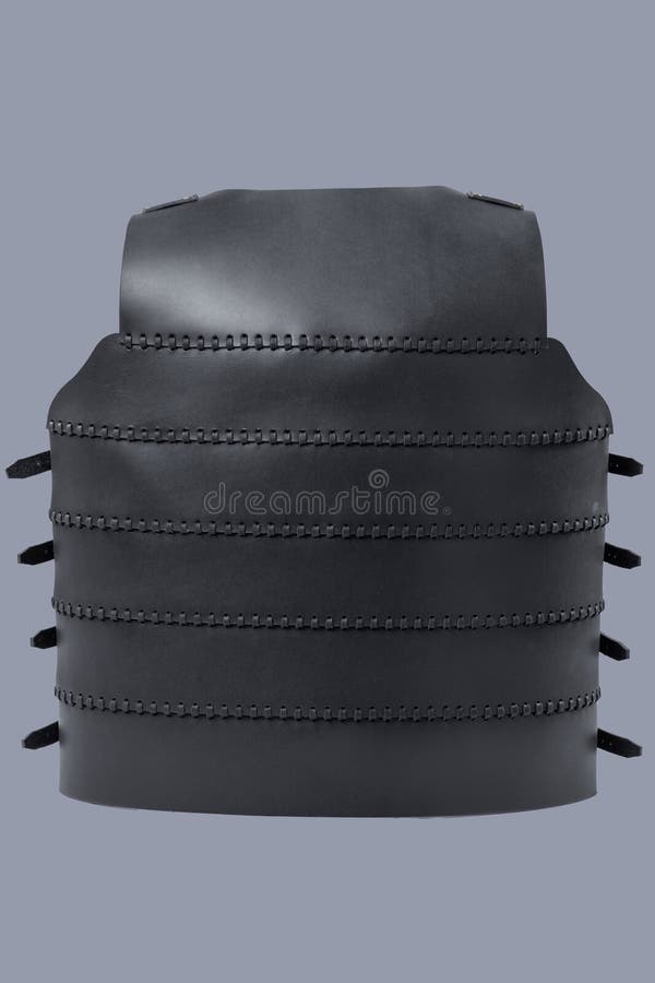Medieval Torso Armor with Adjustable Straps and Buckles Stock Image ...