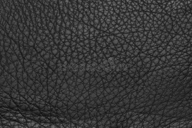 Black Leather Grained Texture Background Stock Image - Image of cover ...