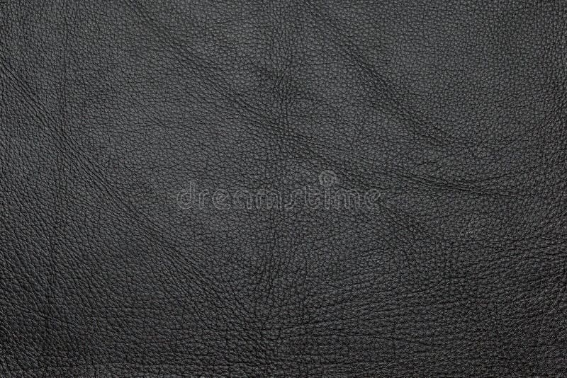 Black Leather Grained Texture Background Stock Image - Image of cover ...