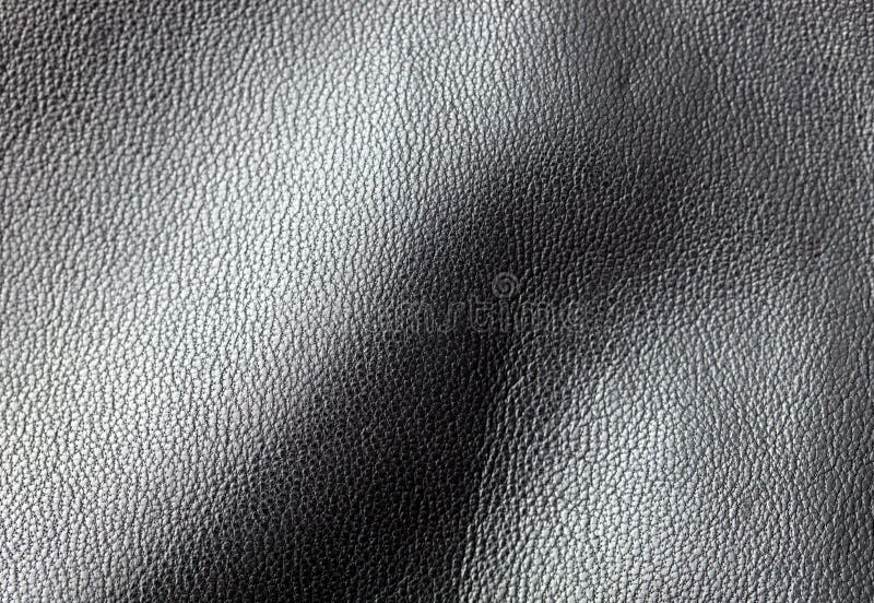 Black Leather Jacket As an Abstract Background. Texture Stock Image ...