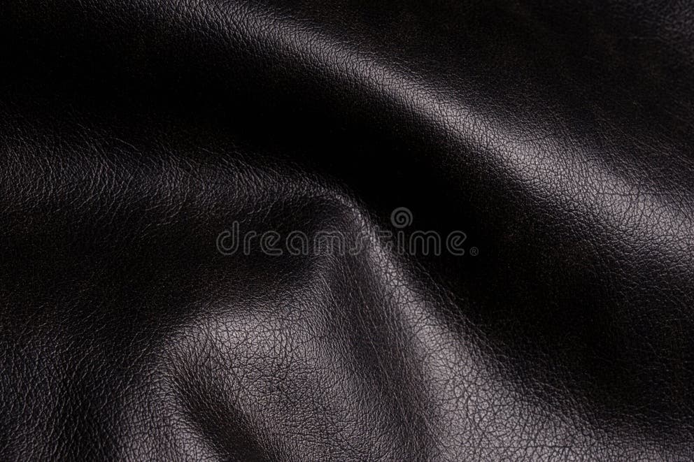 Black leather pattern. stock image. Image of effect - 373067193