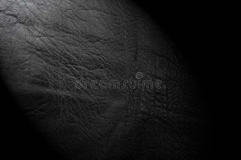 Black Leather Texture. Abstract Background of Dark Leather with Small ...