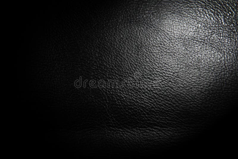 Black Leather Texture. Abstract Background of Dark Leather with Small ...