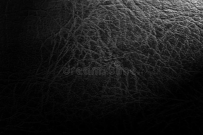 Black Leather Texture. Abstract Background of Dark Leather with Small ...