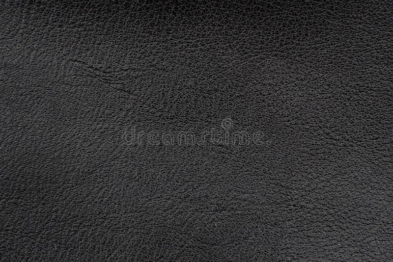 Black Leather Texture. Abstract Background of Dark Leather with Small ...