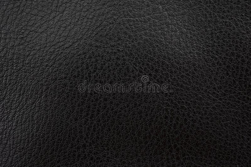 Black Leather Texture. Abstract Background of Dark Leather with Small ...