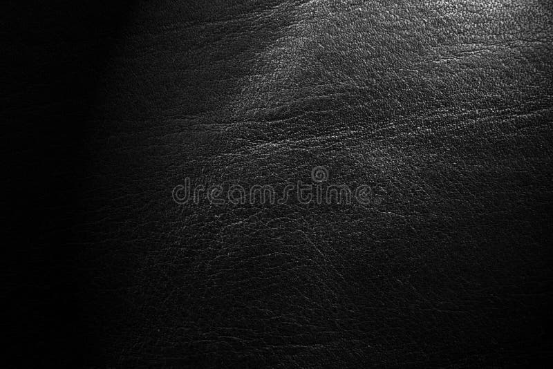Black Leather Texture. Abstract Background of Dark Leather with Small ...