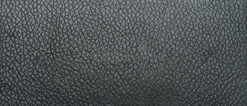 Black Leather Texture Pattern Stock Photo - Image of fold, cowhide ...