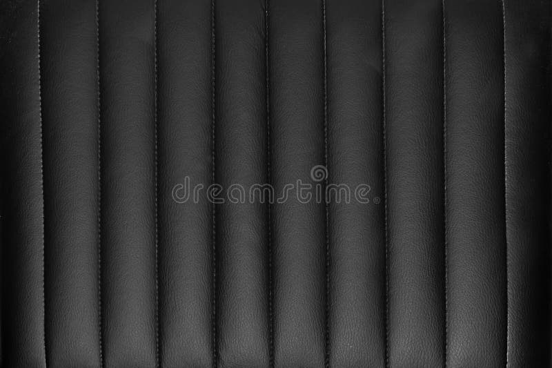 Black Leather Upholstery Pattern Texture Stock Image - Image of ...