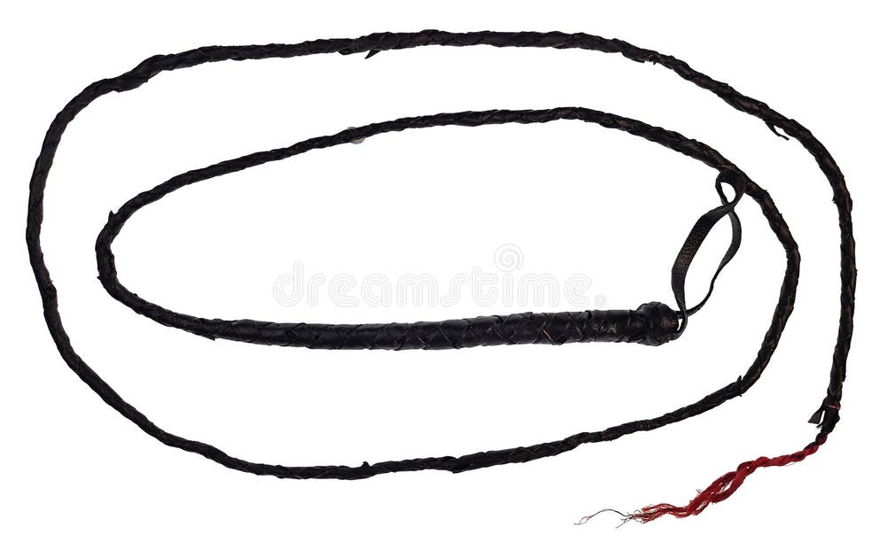 Leather Whip stock photo. Image of rawhide, strap, crop - 290566366