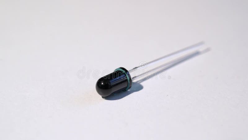 White Rgb Led Electronic Component Isolated at White Background Stock ...