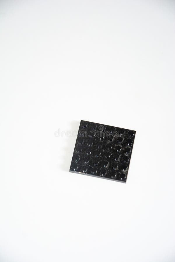 Black LEGO Base Placed on a Pure White Background, with Clear Texture ...