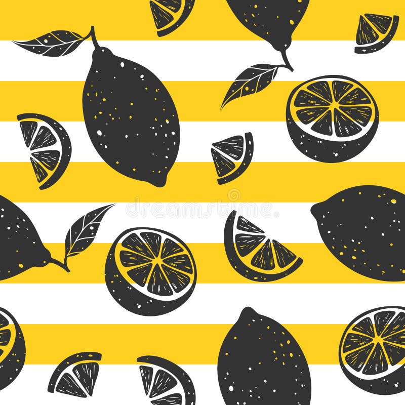 Black White Lemon Stock Illustrations – 30,420 Black White Lemon Stock ...