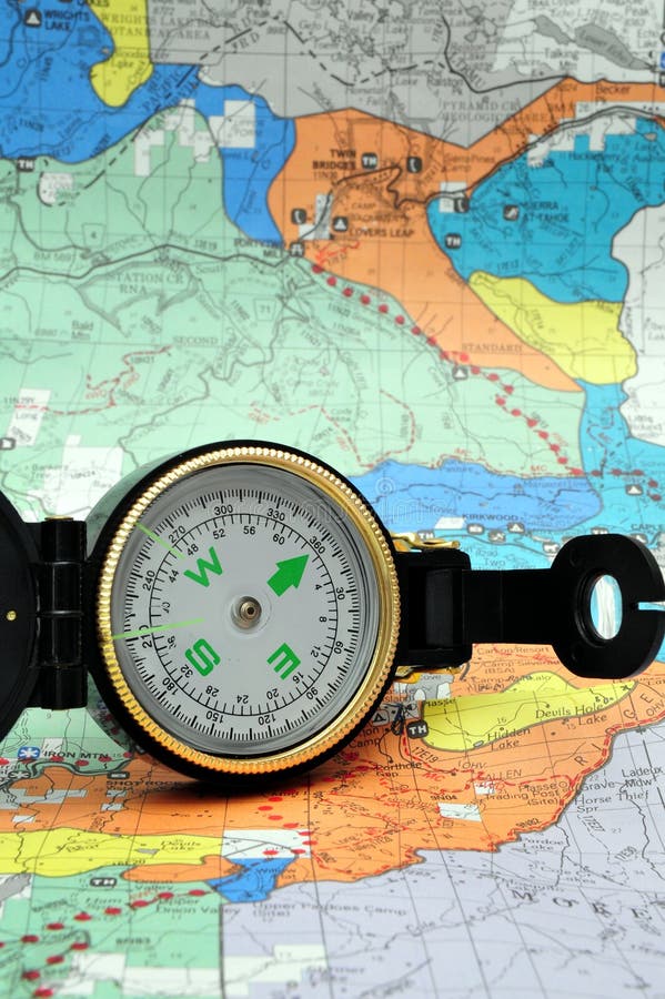 Lensatic Compass Diagram