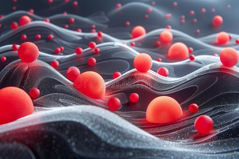 A Black Light Has Red Objects in Front of it, High Quality, High ...