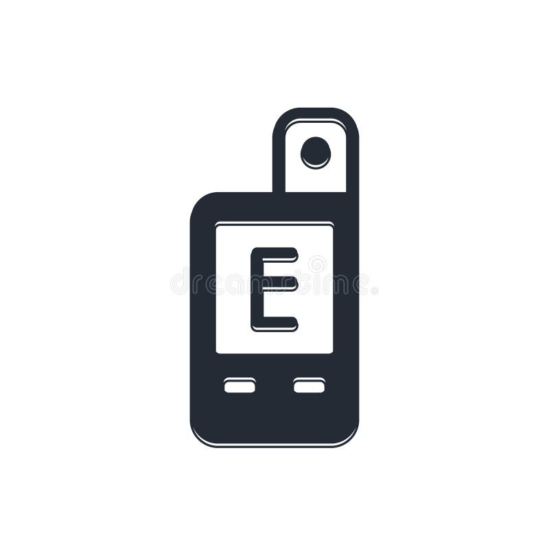 Black Light Meter Icon Isolated on White Background. Hand Luxmeter ...