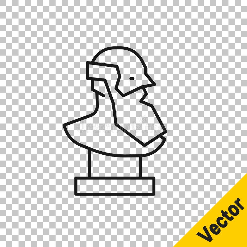 Bust Transparent Icon. Bust Symbol Design from Museum Collection Stock ...