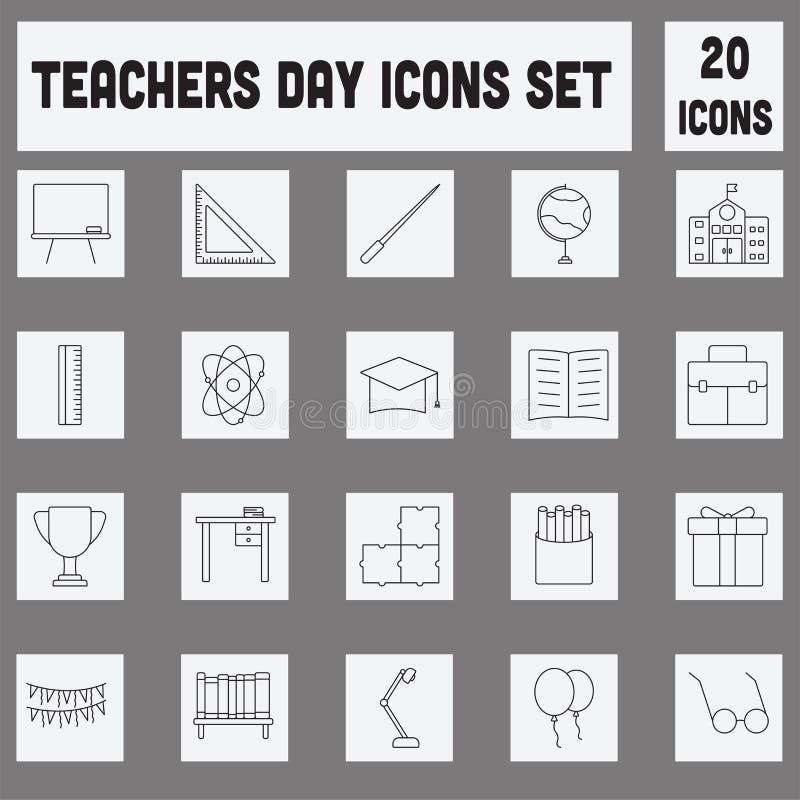 Preschool Teacher Icon Black White Stock Illustrations – 269 Preschool ...