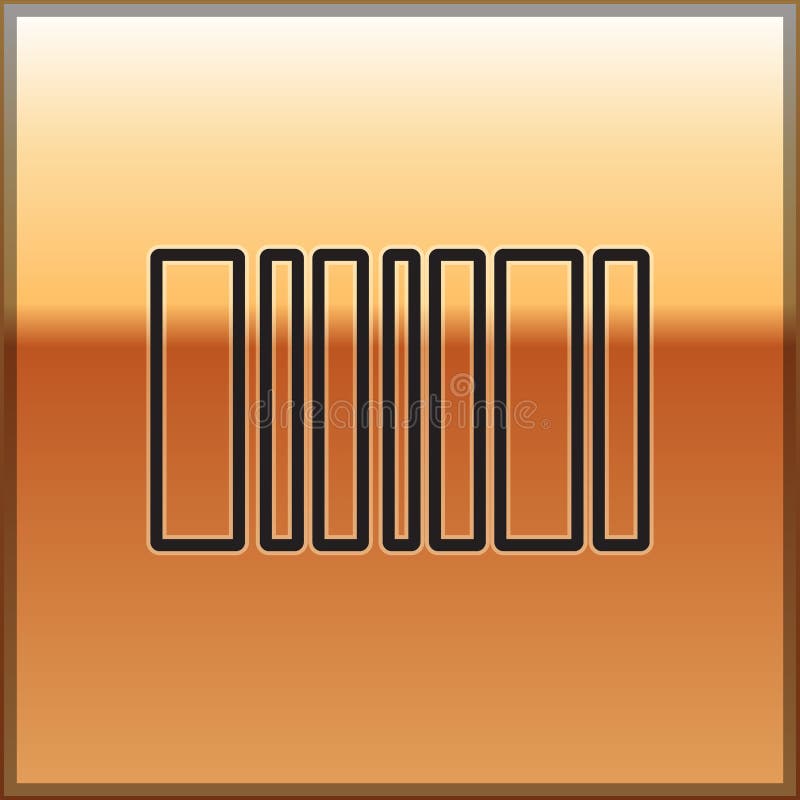 Gold Barcode Stock Illustrations – 447 Gold Barcode Stock Illustrations ...