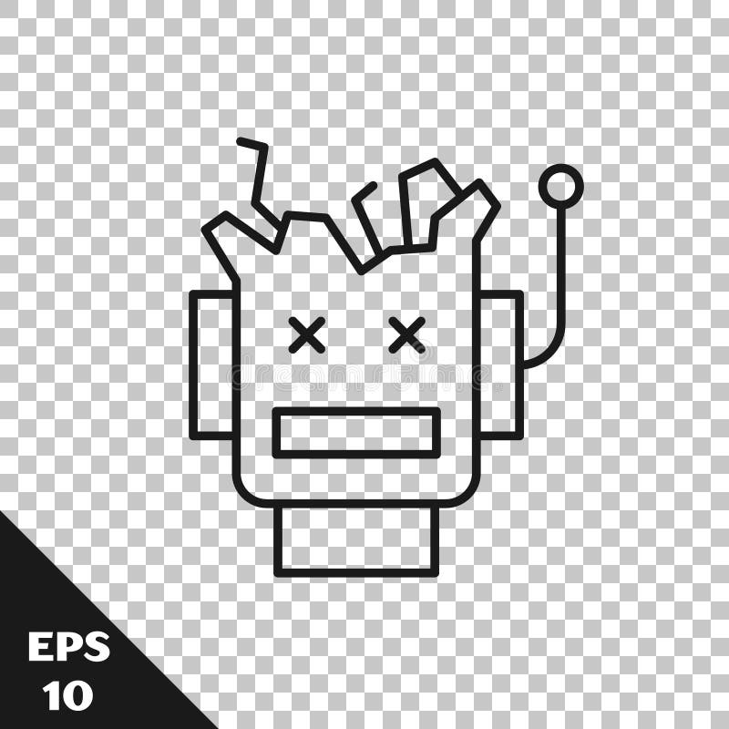 Broken Machine Black Symbol Stock Illustrations – 1,302 Broken Machine ...