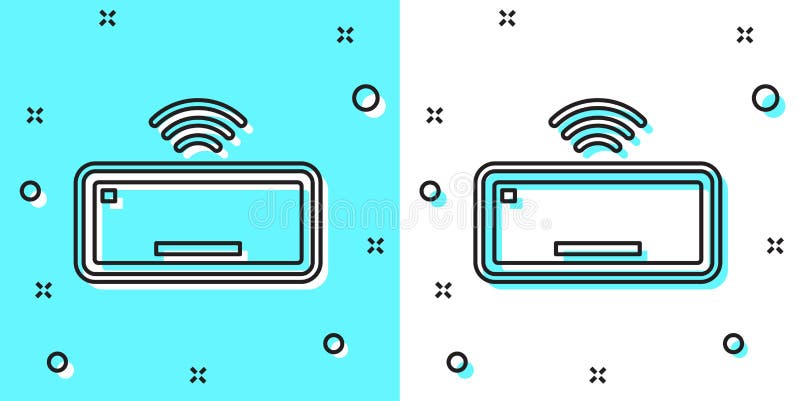 Random Keyboard Symbols Concept Illuminated Orange Keys on a Black ...