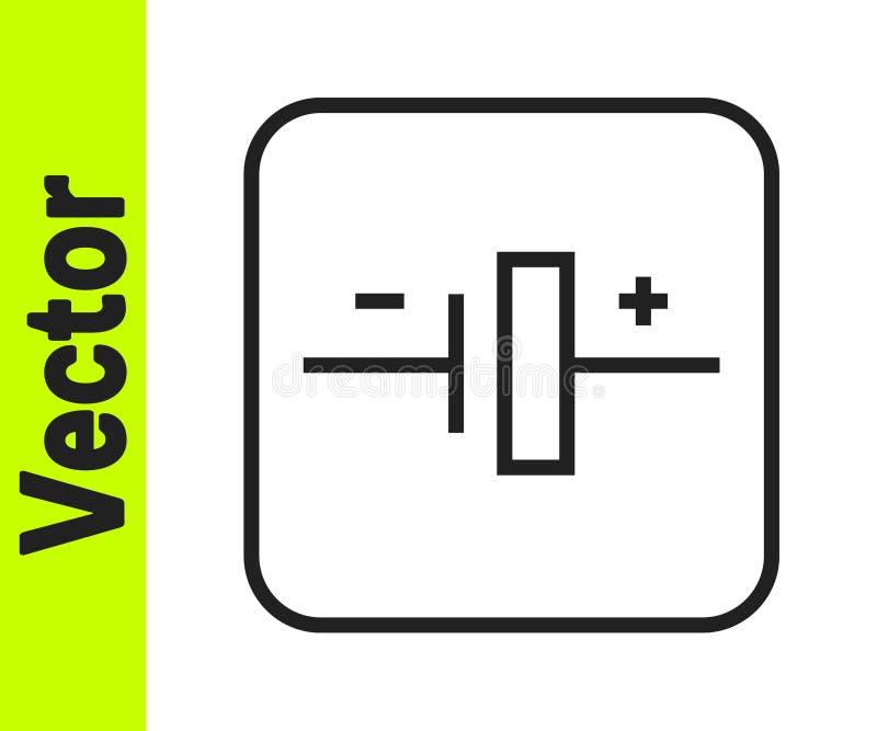 Ac Voltage Source And Dc Voltage Source Stock Vector Illustration Of