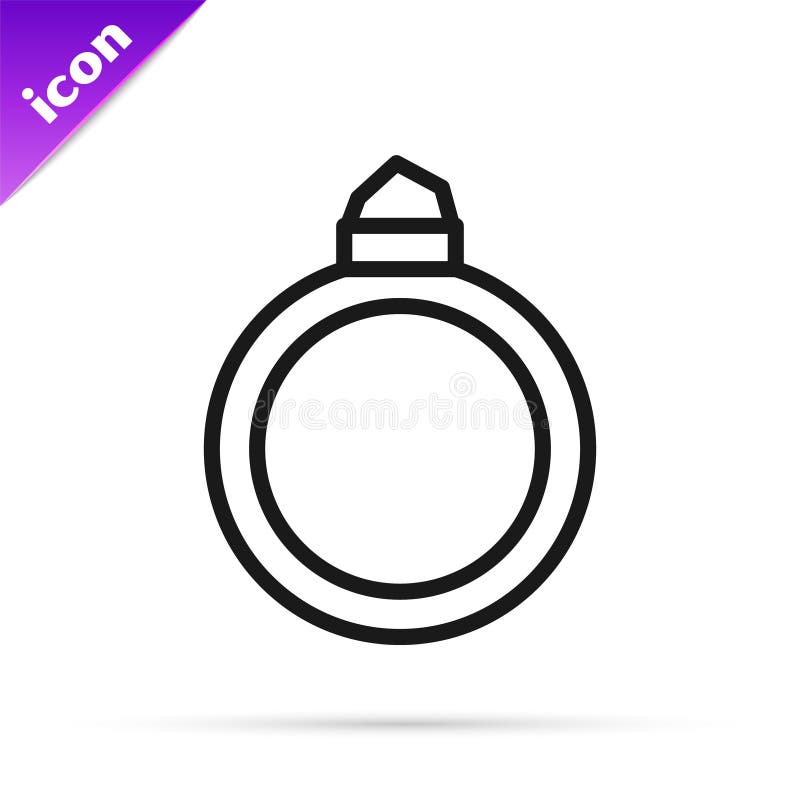 Wedding Ring Black White Line Art Stock Illustrations – 1,746 Wedding ...