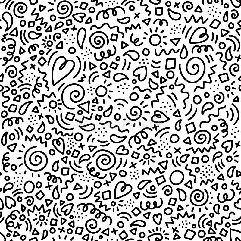 Squiggle Drawings Stock Illustrations – 46 Squiggle Drawings Stock ...