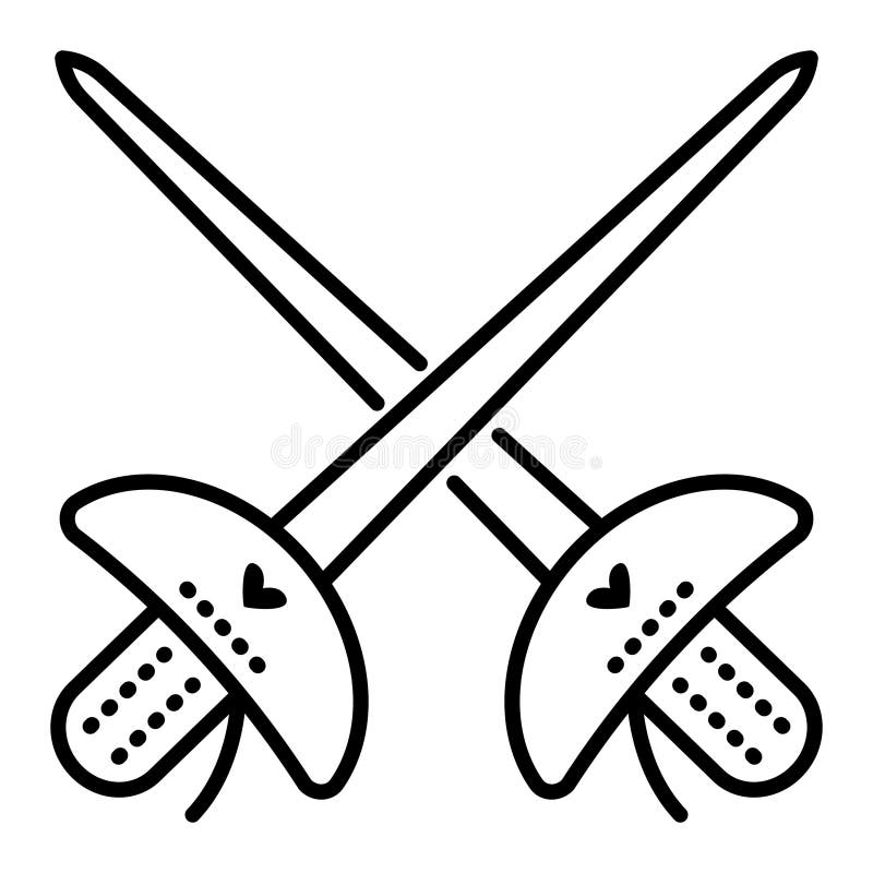 Epee Stock Illustrations – 1,590 Epee Stock Illustrations, Vectors ...